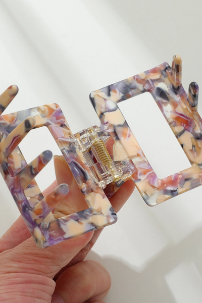 Enchanted Classic Square Claw Clip – Lily + Sparrow Boutique